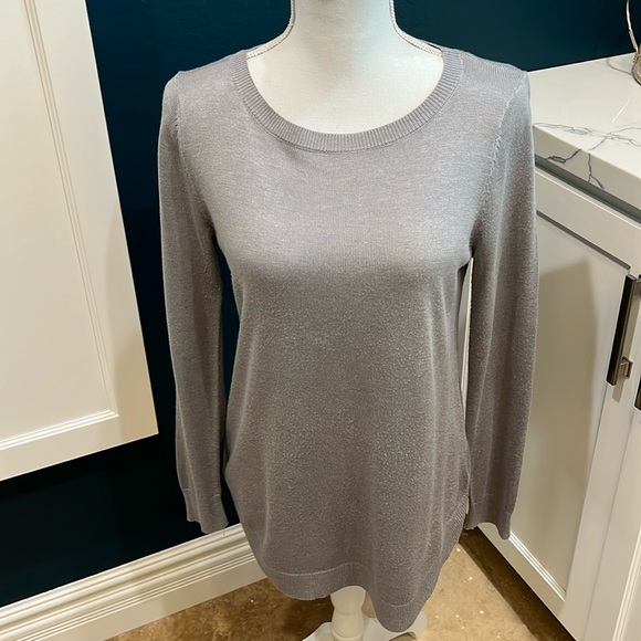 Cupio | Sweaters | Host Pick Cupio Long Grey Sweater | Poshmark